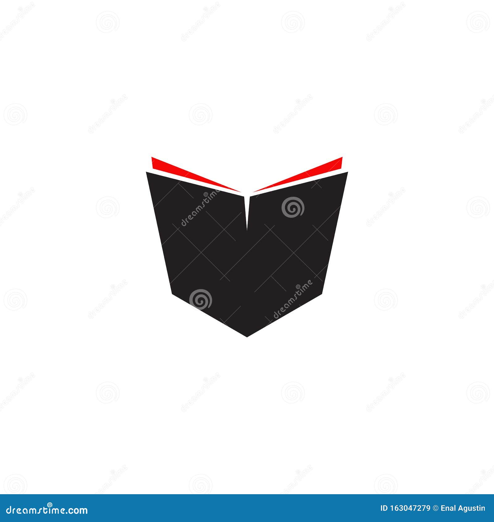 Book Logo Design Vector Template Stock Vector - Illustration of book ...