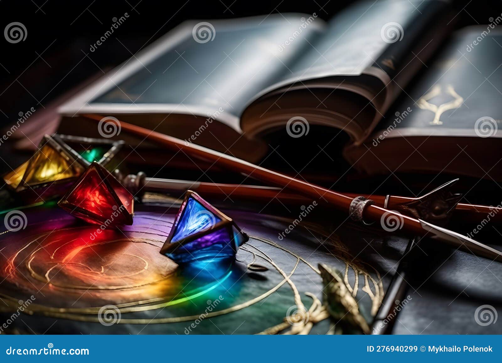Book of Magic and Arrows. Neural Network AI Generated Stock ... Book of Magic and Arrows. Neural Network AI Generated Stock ...