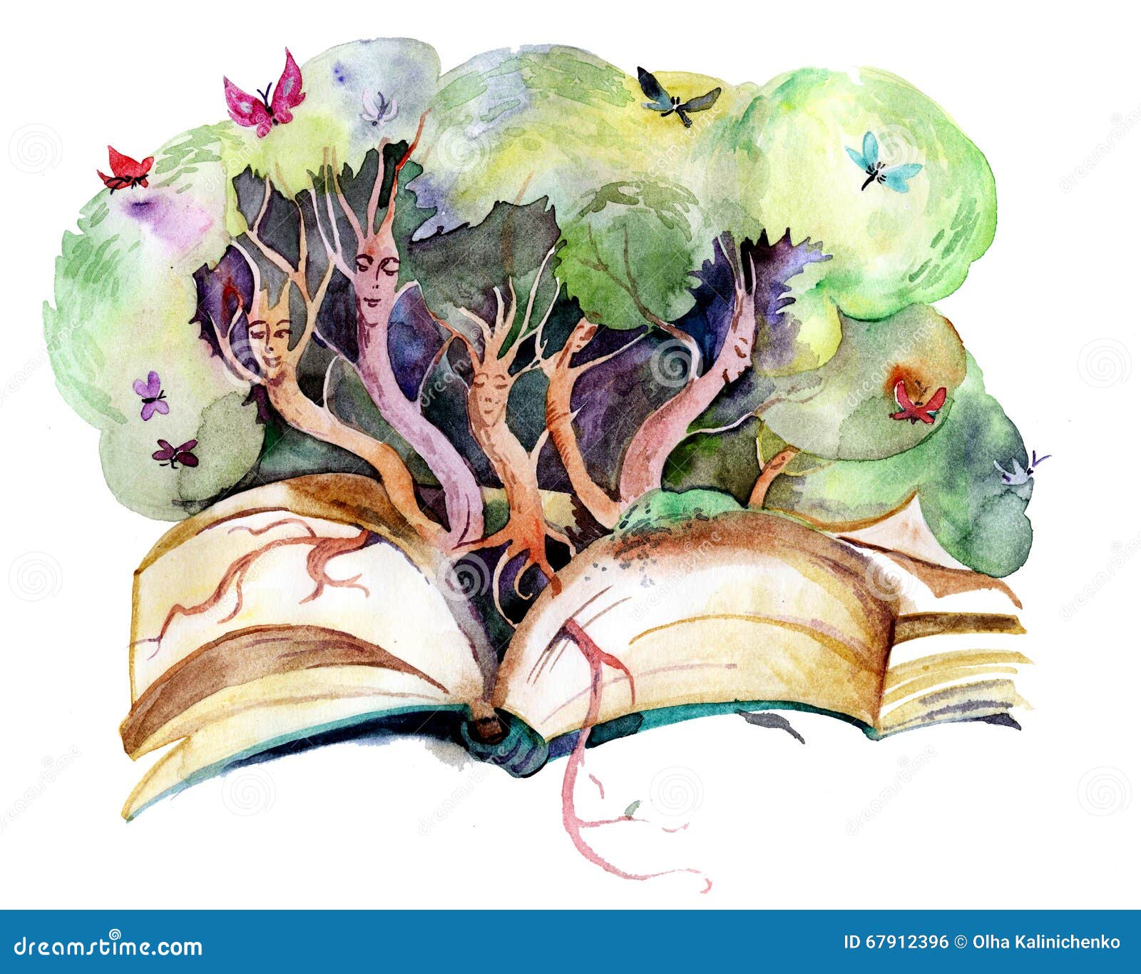 Book stock illustration. Illustration of green, guidebook - 67912396