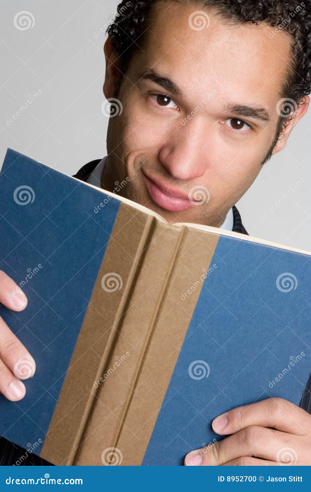 Book Man stock photo. Image of smirking, smiling, businessperson - 8952700