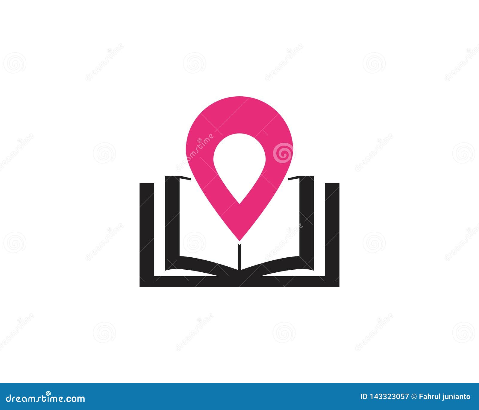 Book map icon and symbol stock vector. Illustration of sitting - 143323057
