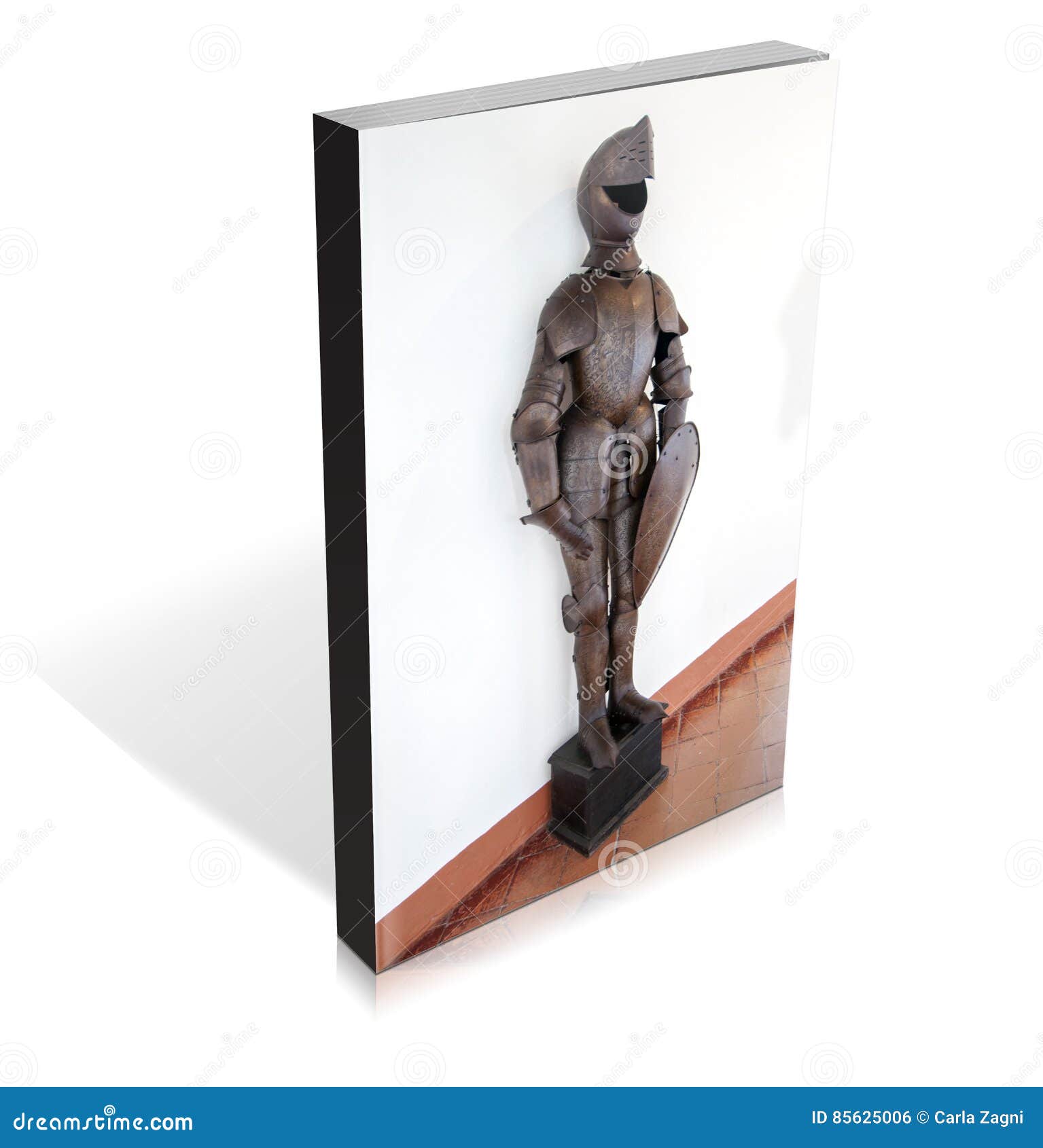 Book of a medieval armor stock photo. Image of sword - 85625006