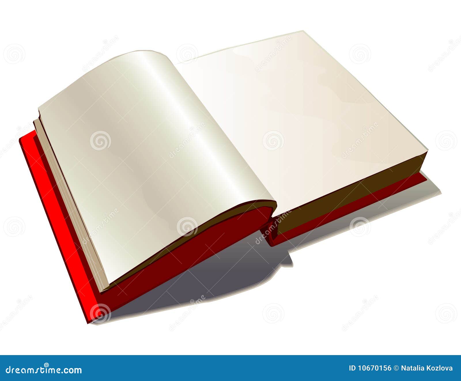 Book model with EPS file stock vector. Illustration of block - 10670156