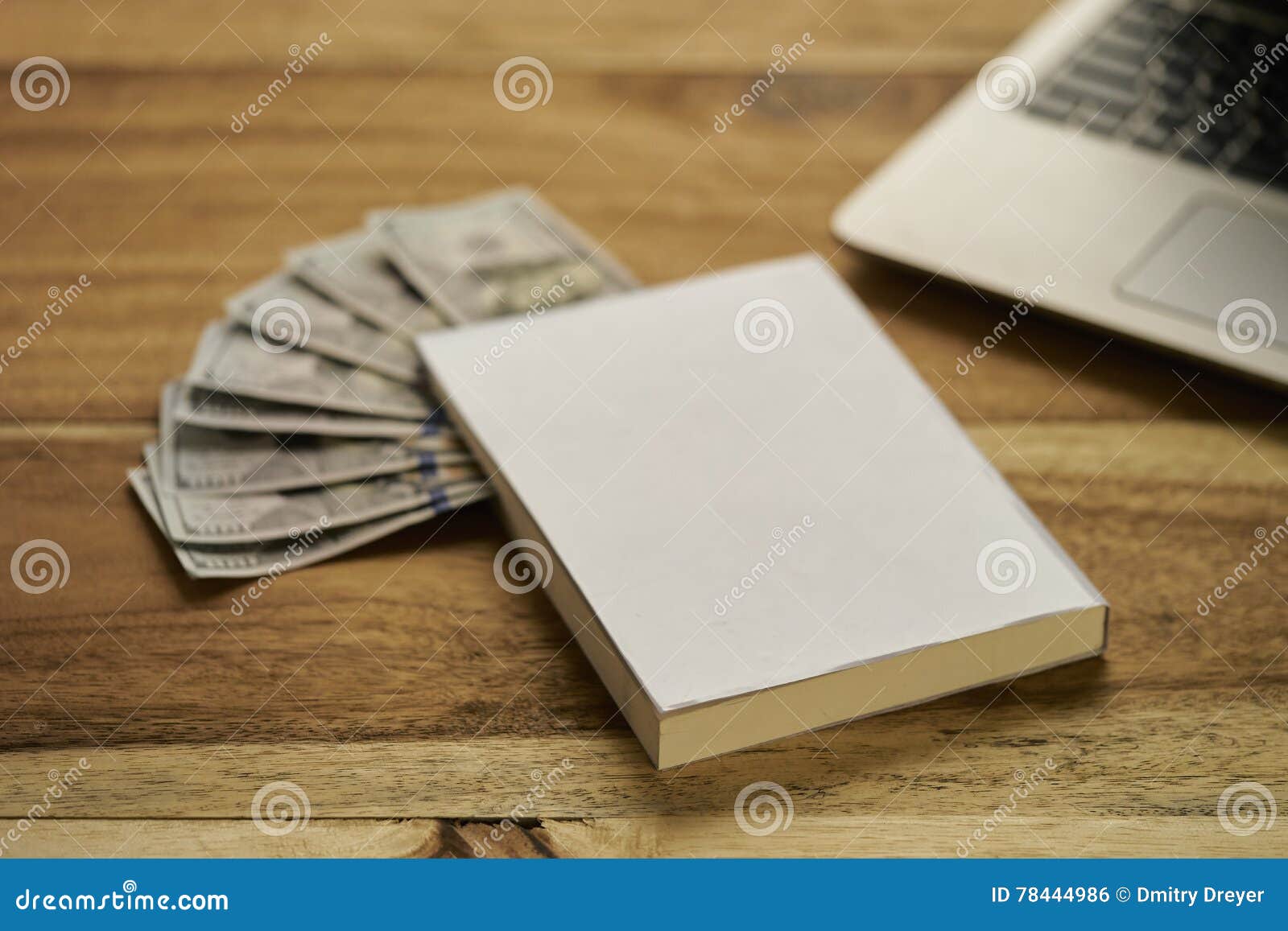 Book with money stock photo. Image of franklin, budget - 78444986