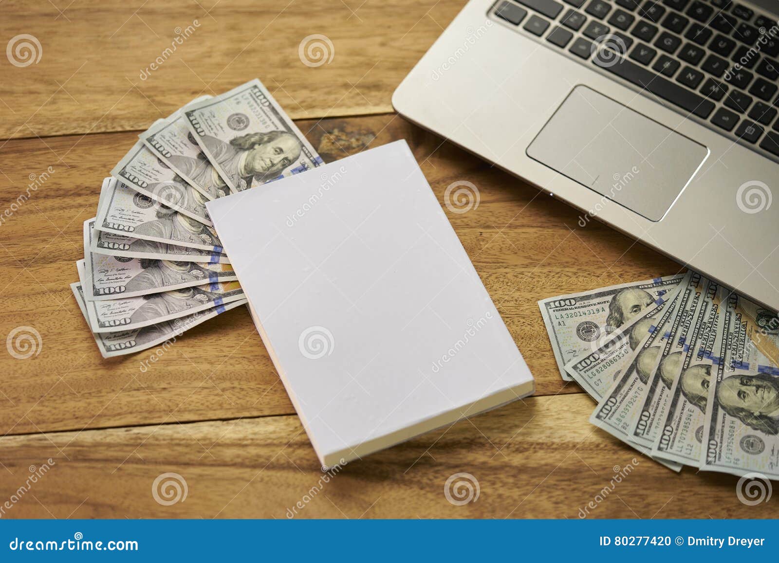 Book with money stock photo. Image of finance, franklin - 80277420