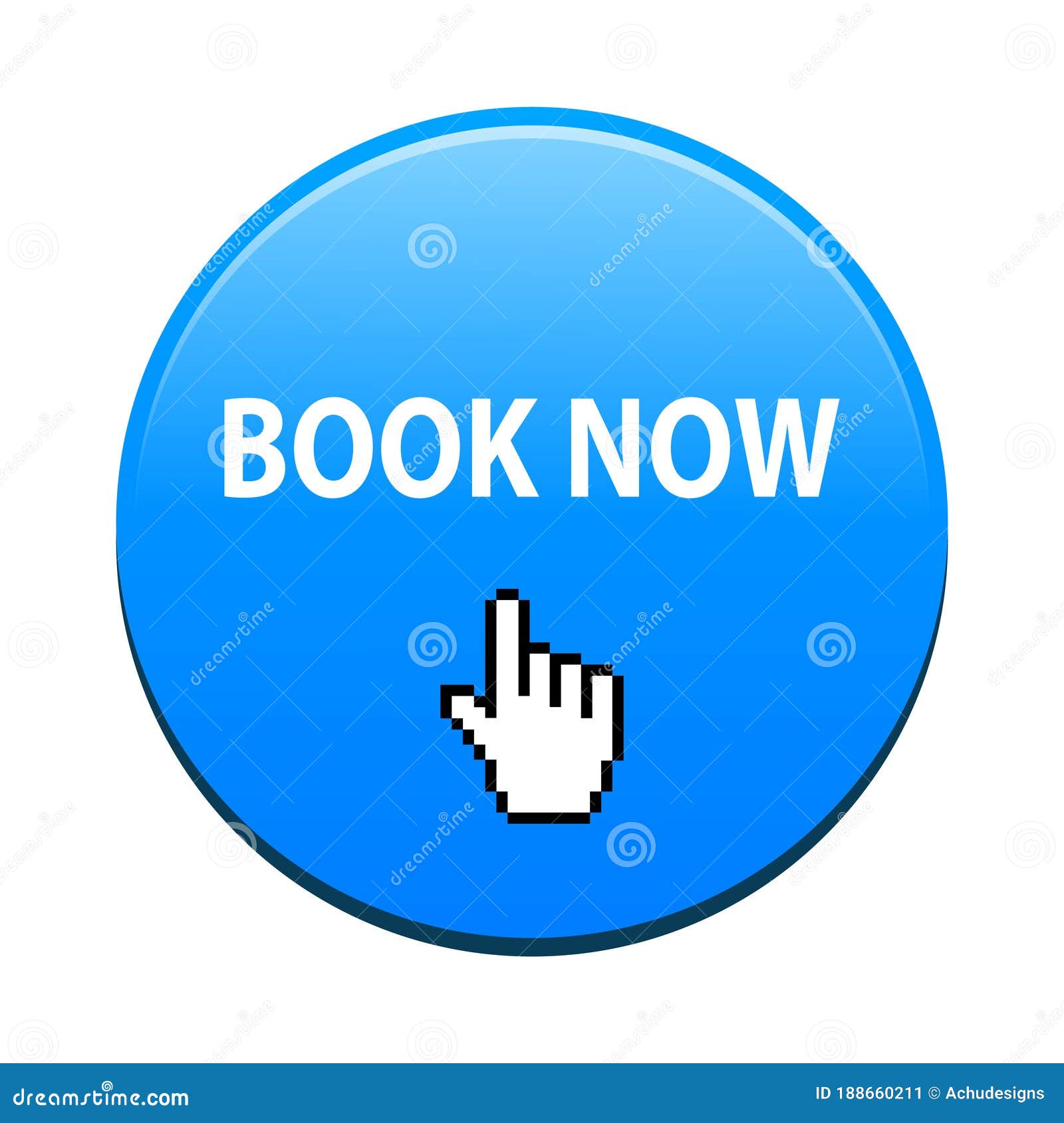 Book now button stock vector. Illustration of clipart - 188660211