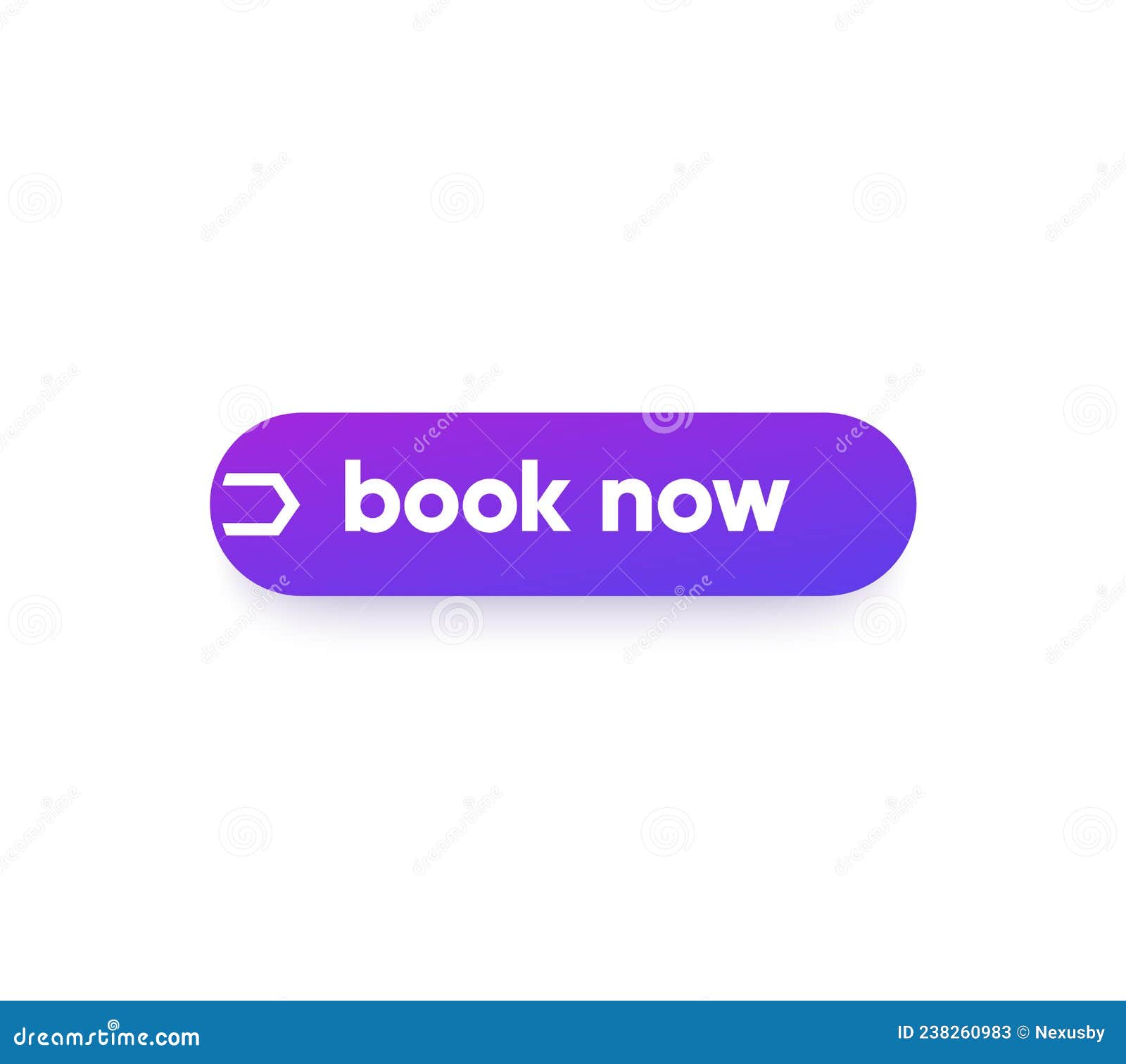 Book Now Button for Web and Apps, Vector Stock Vector - Illustration of ...