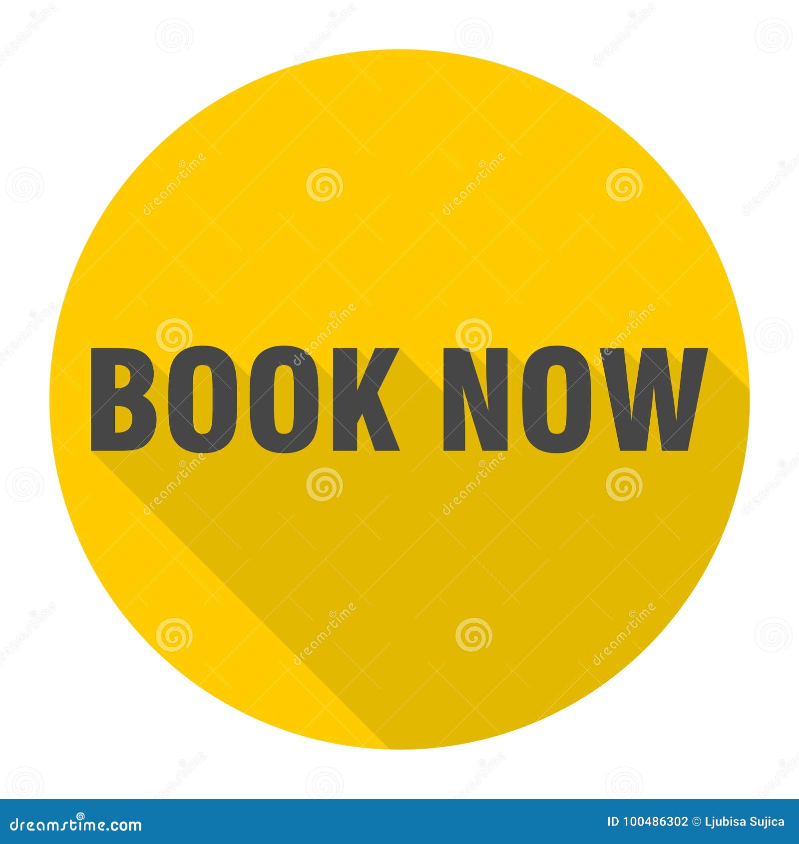 Book Now icon stock vector. Illustration of quickly - 100486302