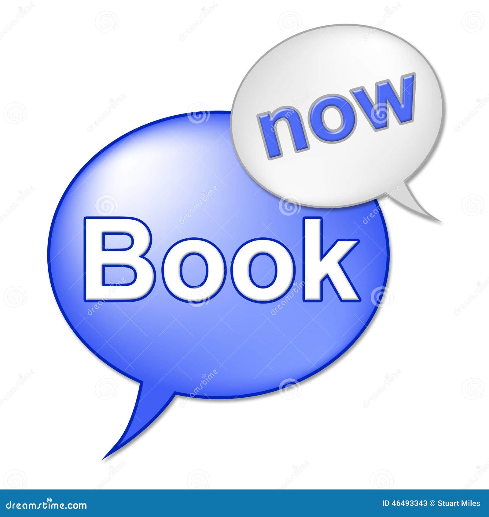 Book Now Message Means at the Moment and Booked Stock Illustration ...