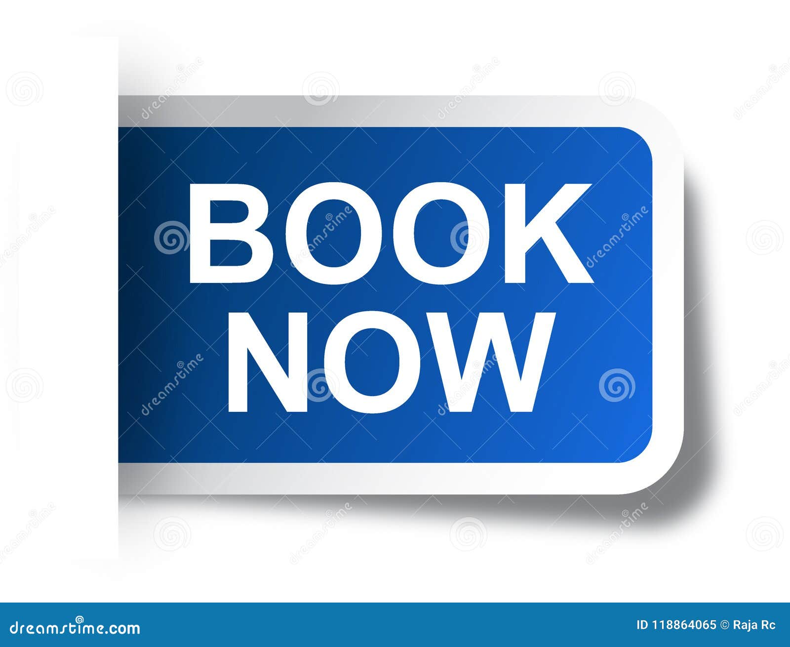 Book now sticker stock illustration. Illustration of advertising ...