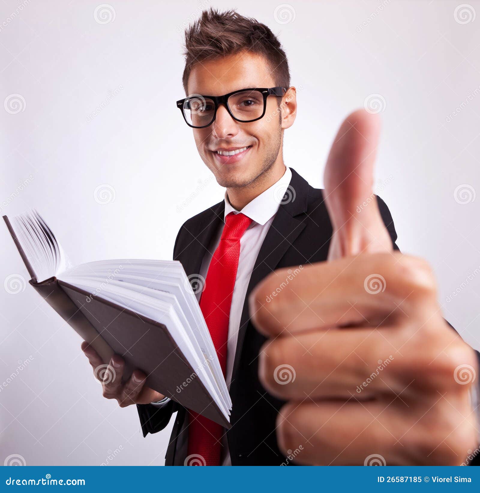 This book is ok! stock image. Image of finger, looking - 26587185