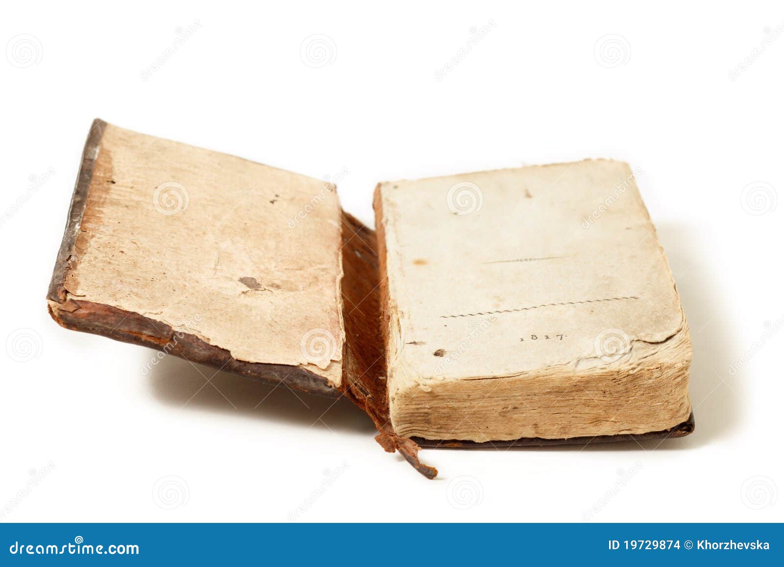 Book old obsolete 1817 stock photo. Image of isolated - 19729874