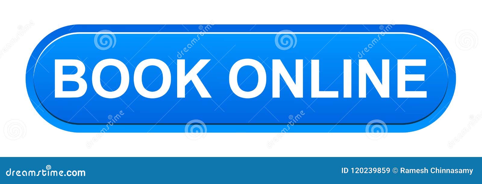 Book online button stock vector. Illustration of click - 120239859