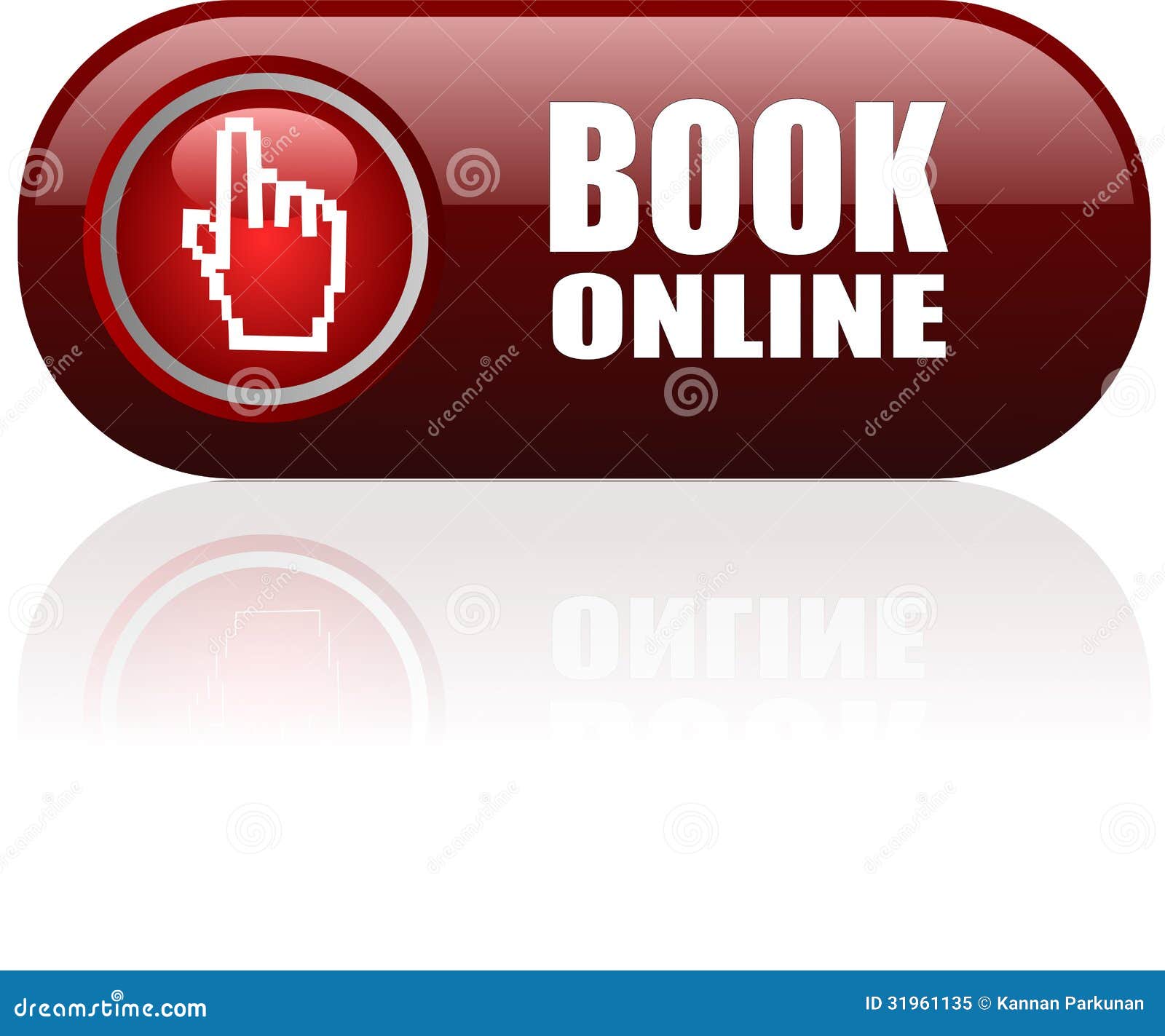 Book online web button stock illustration. Illustration of ...
