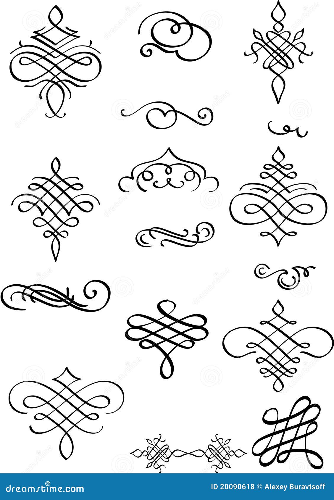 Book ornaments stock vector. Illustration of luxury, knack - 20090618