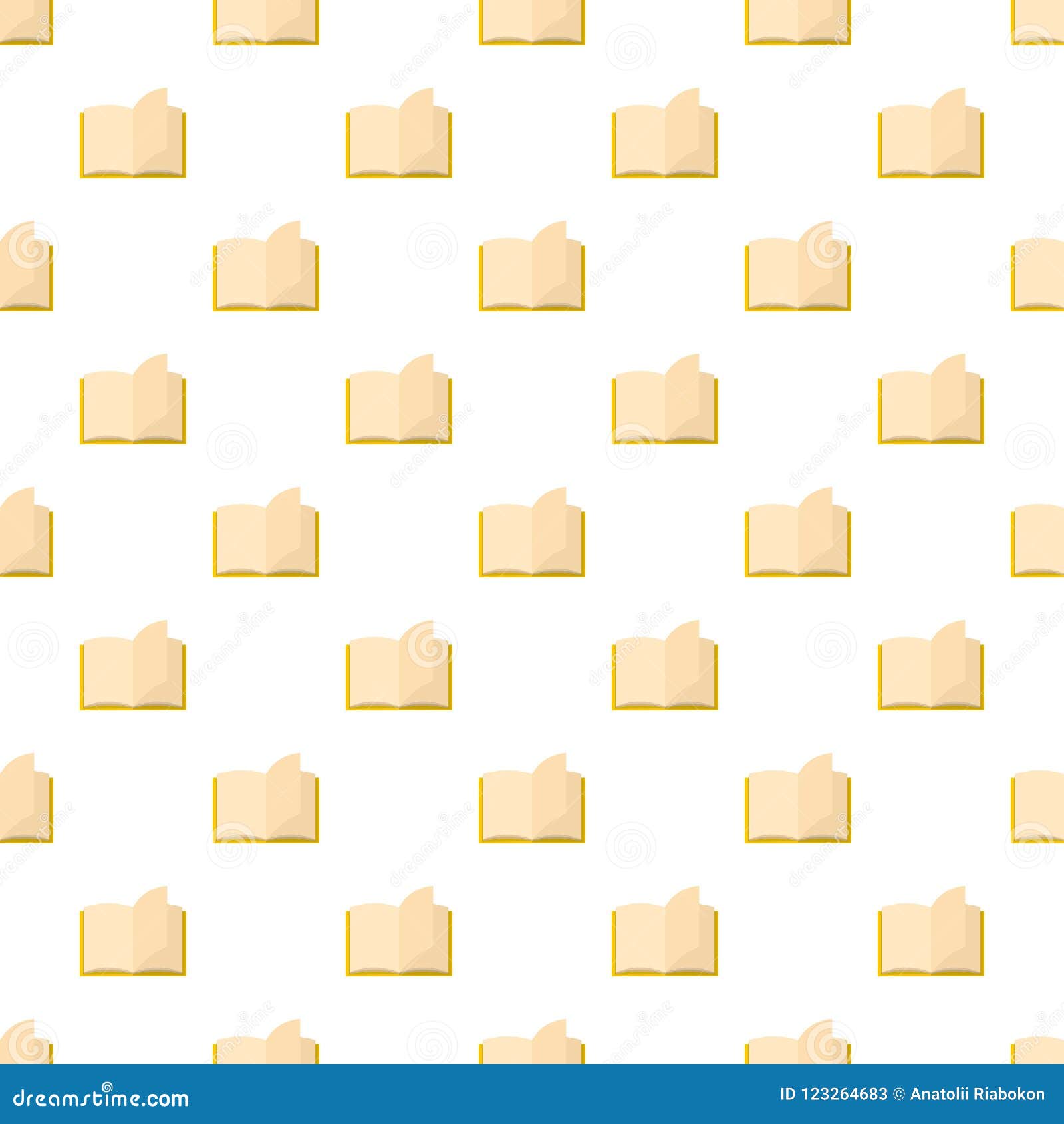 Book page pattern seamless stock illustration. Illustration of paper ...