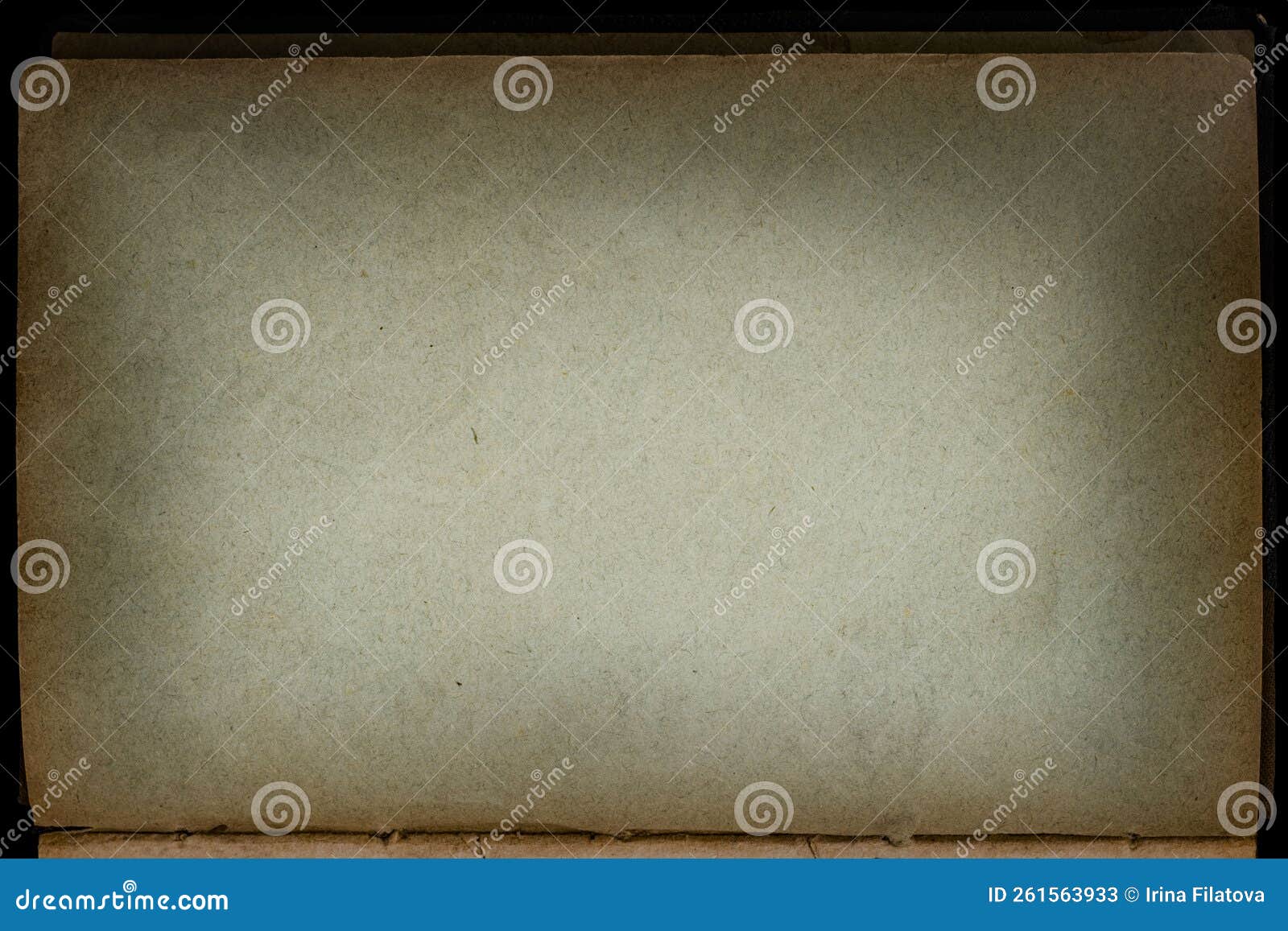 Texture of Old Yellowed Paper. Book Page. Stock Image - Image of retro ...