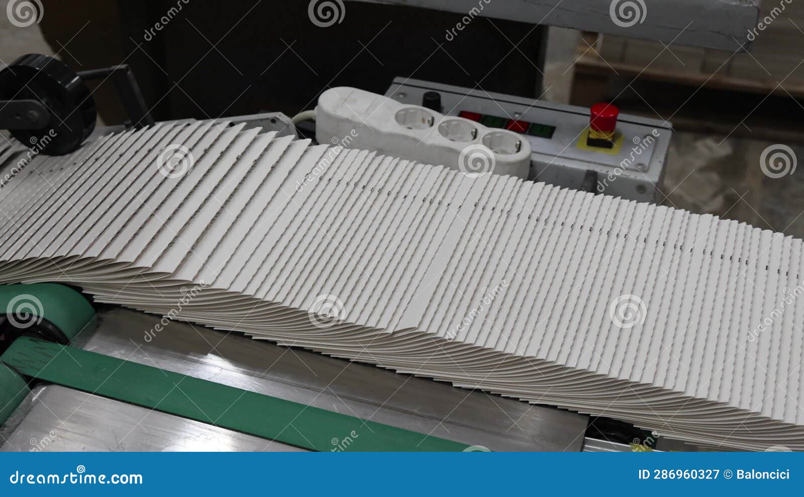 Book Pages Production Machine Stock Video - Video of industrial ...