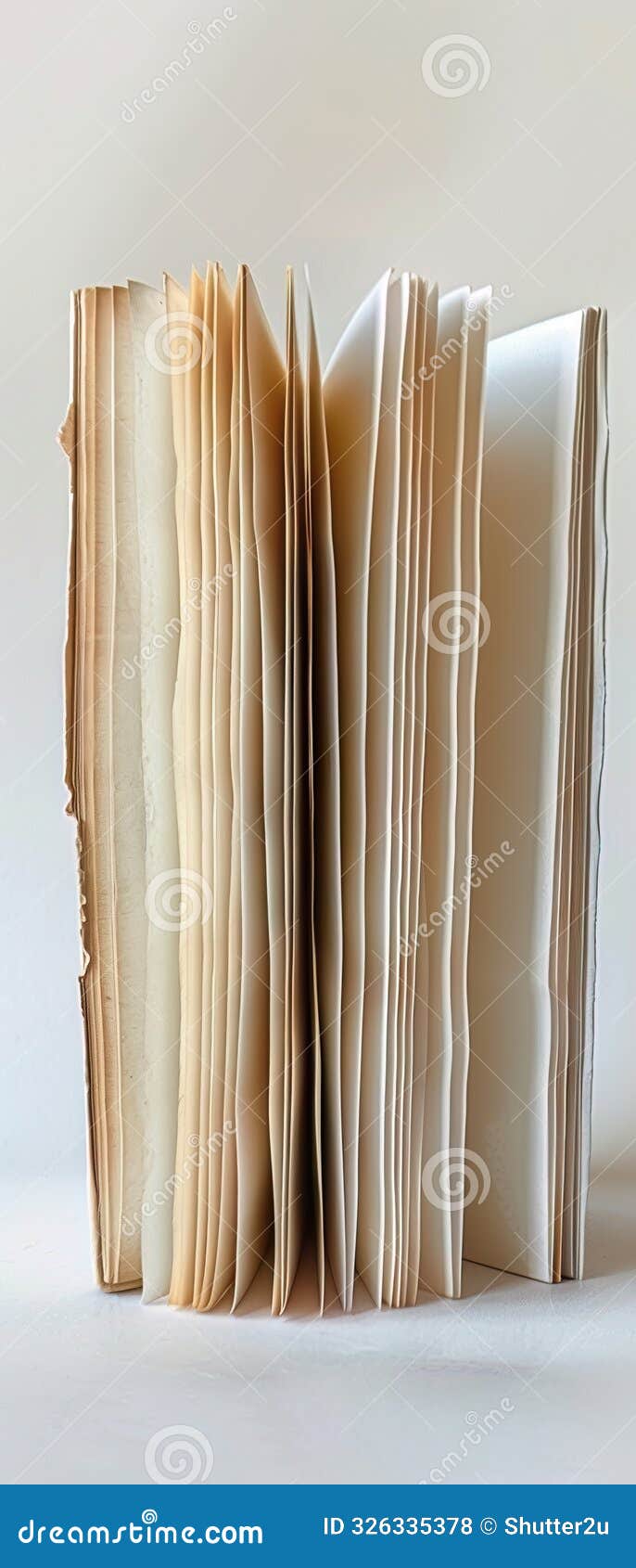 A Book with Pages Transitioning from Blank To Written Symbolizing the ...