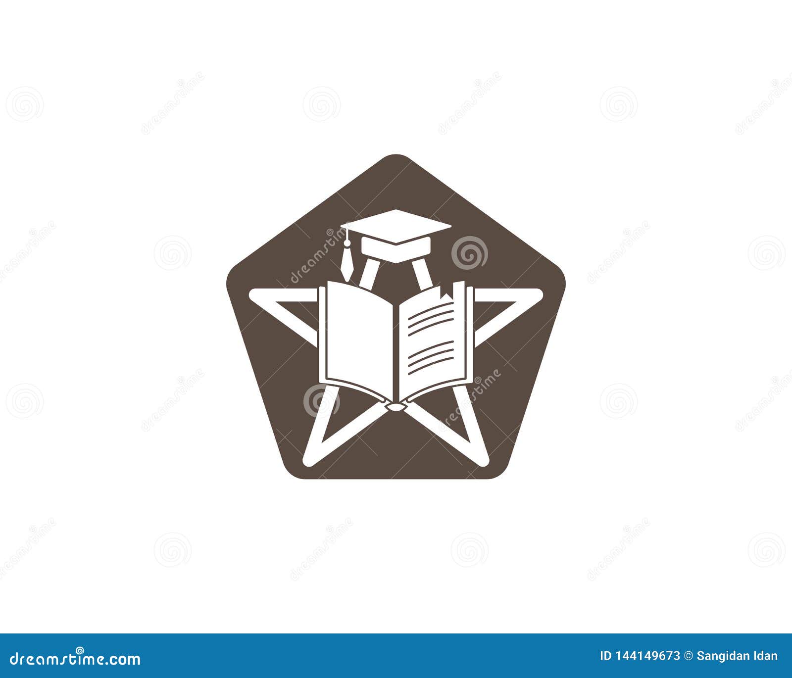 Book,paper,document Logo,icon of Education Template Vector Illustration ...