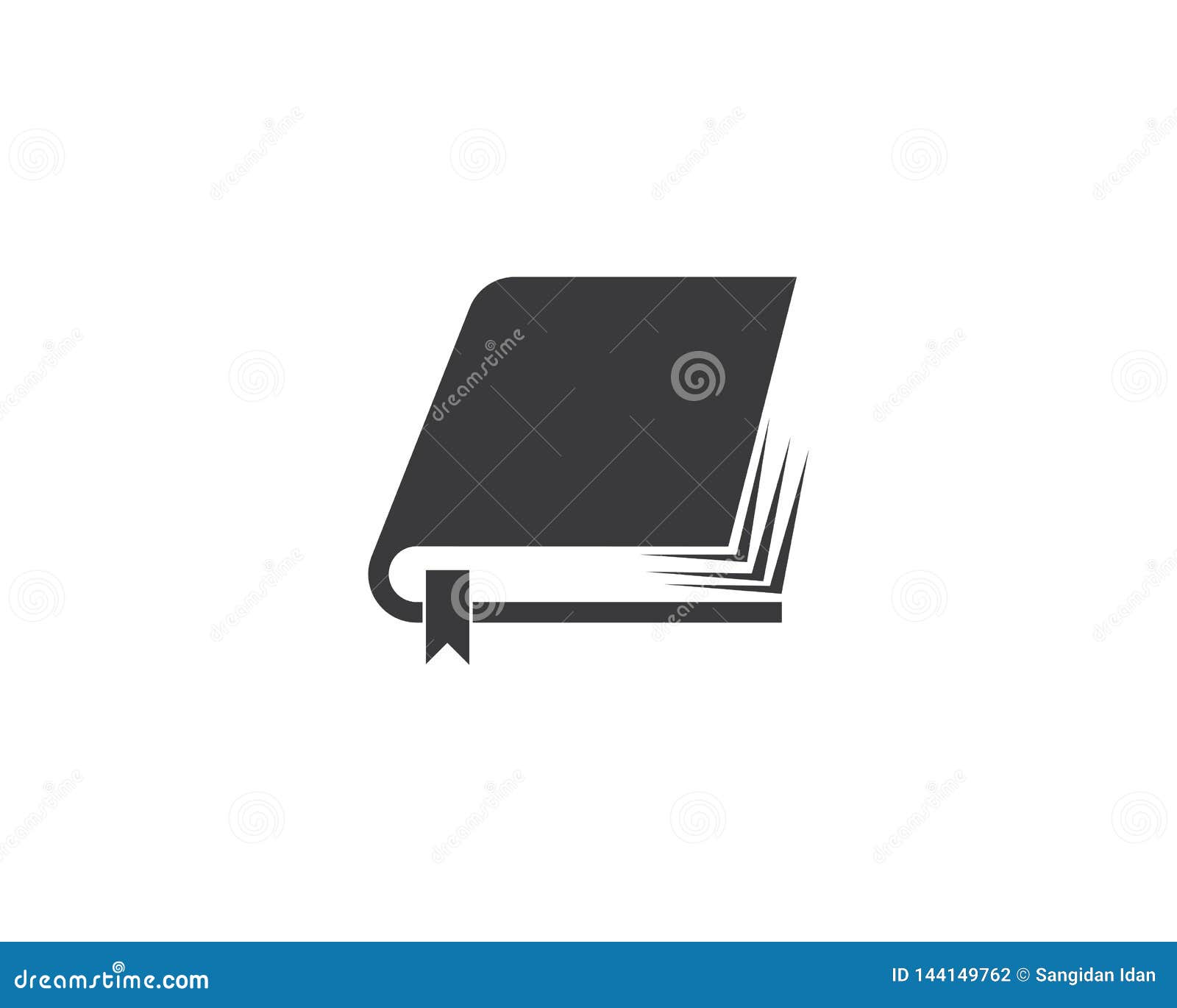 Book,paper,document Logo,icon of Education Template Vector Illustration ...