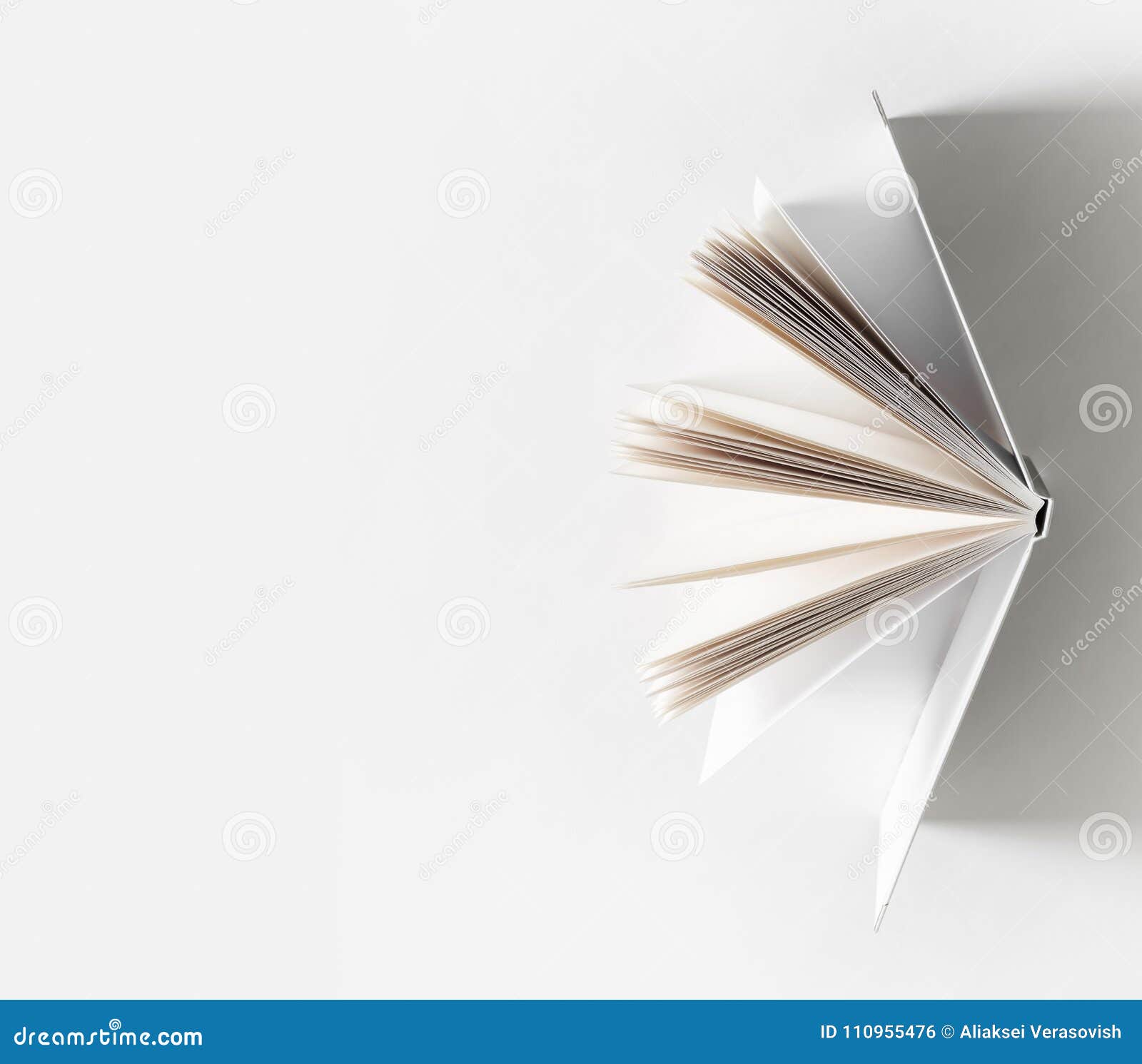 Book on paper stock photo. Image of brochure, design - 110955476