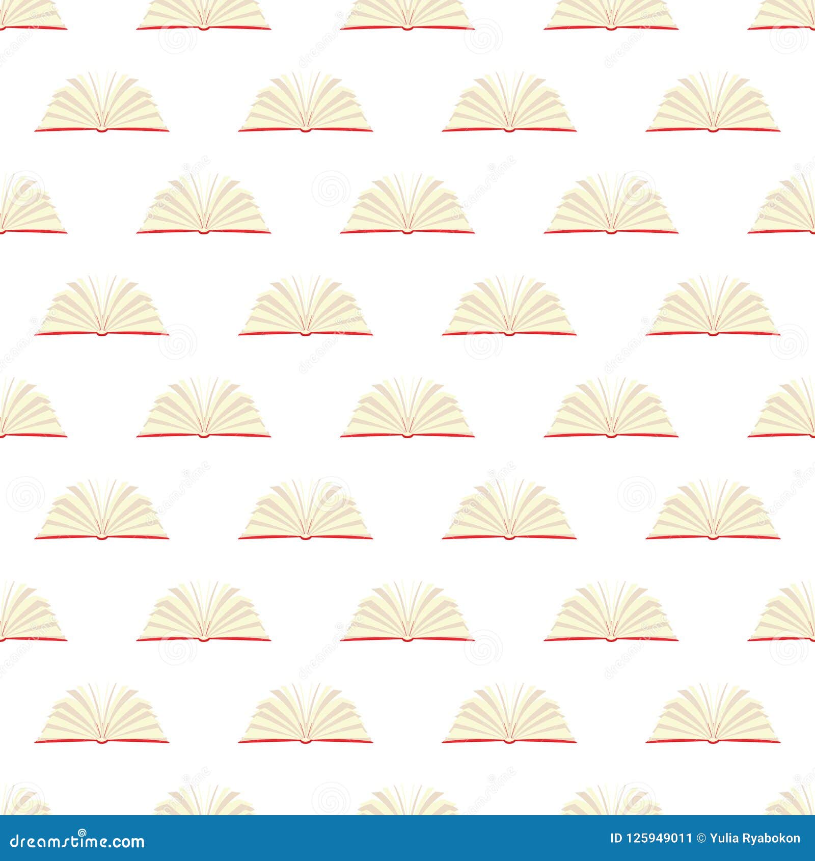 Book pattern seamless stock illustration. Illustration of point - 125949011