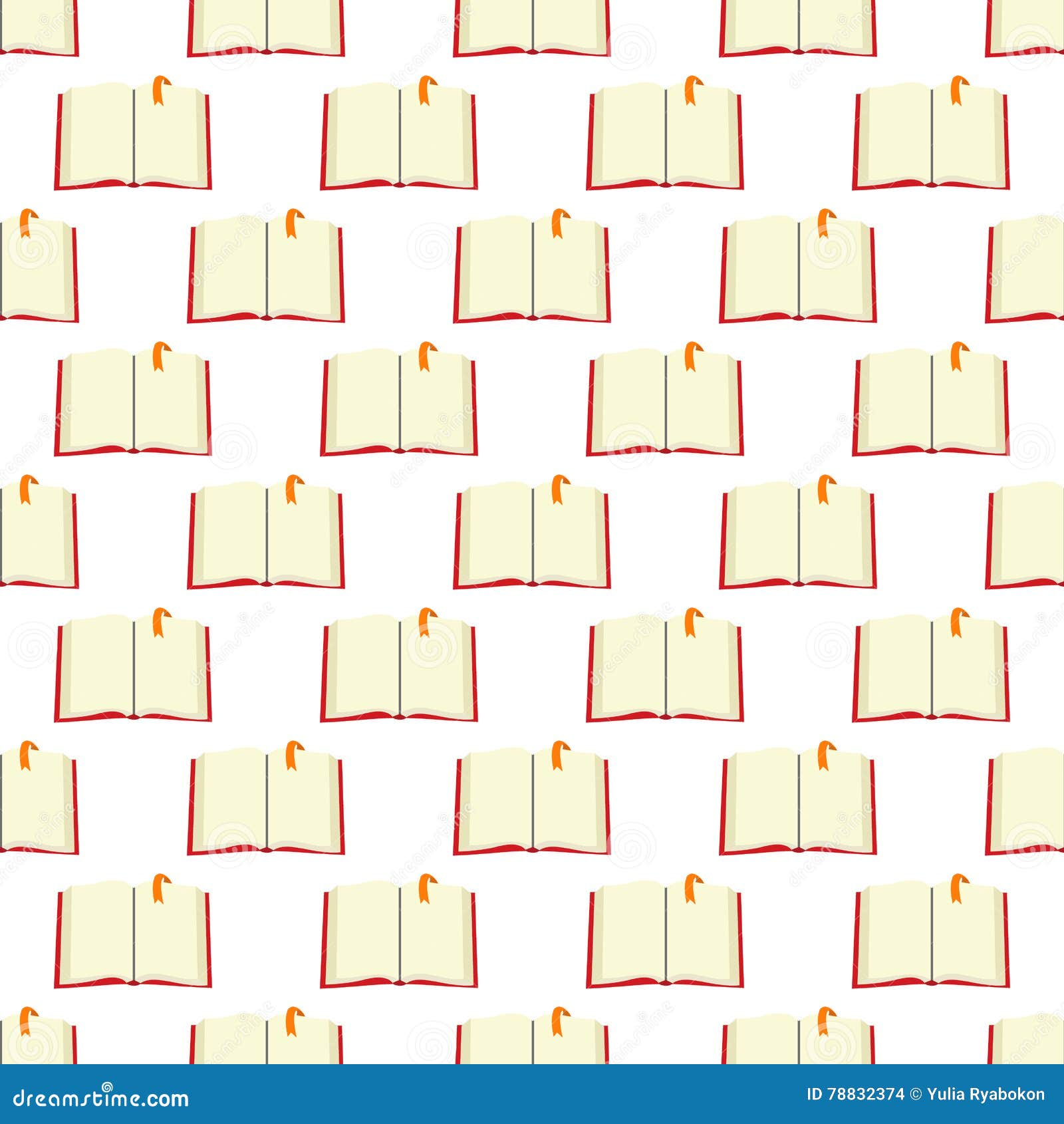 Book pattern seamless stock vector. Illustration of office - 78832374