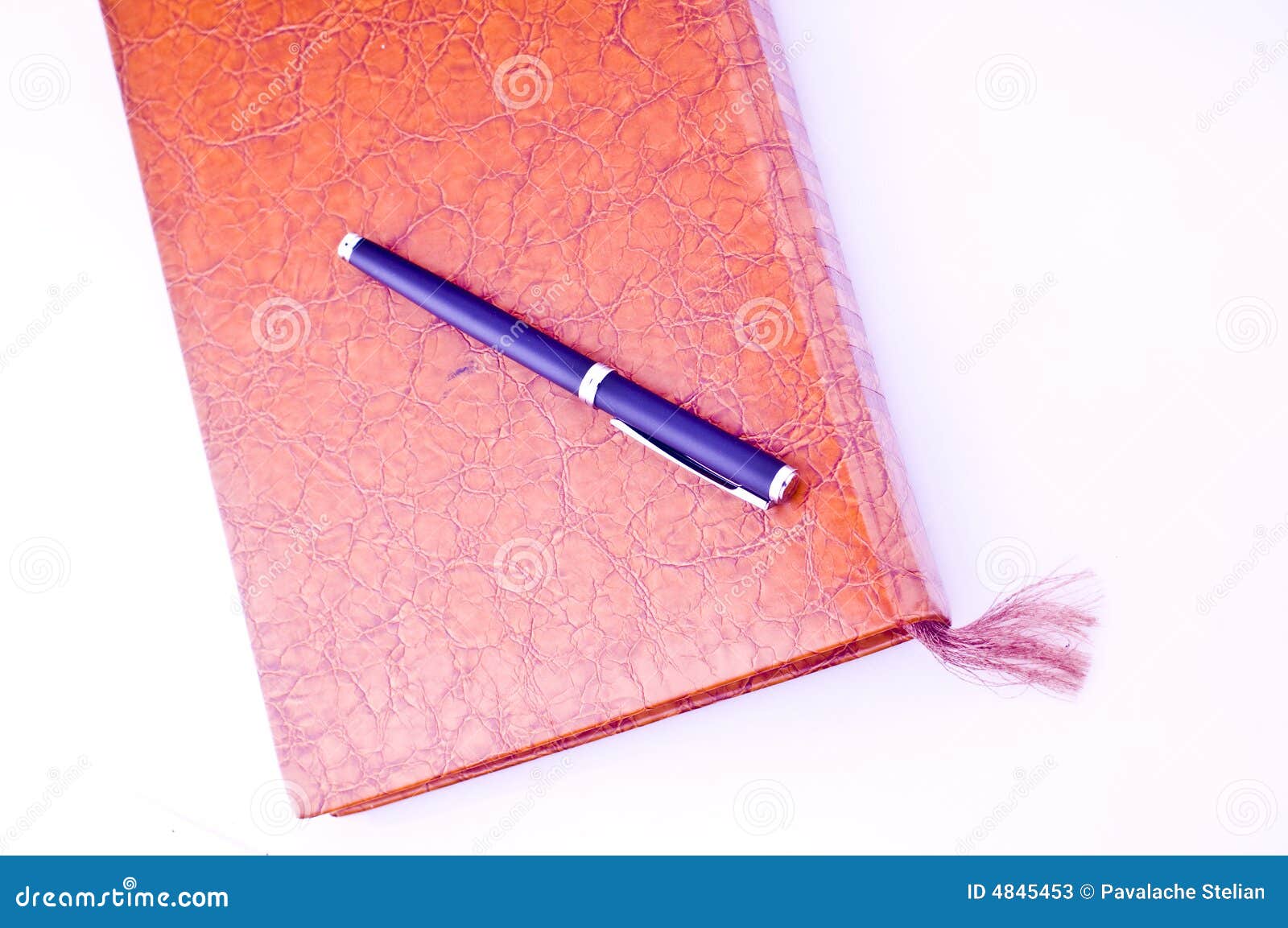 Book and pen stock image. Image of paper, appointments - 4845453