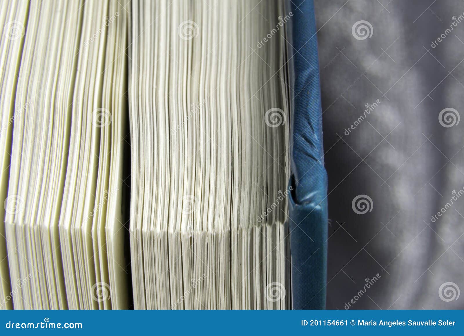 Sheets of a book. stock image. Image of shadows, showing - 201154661