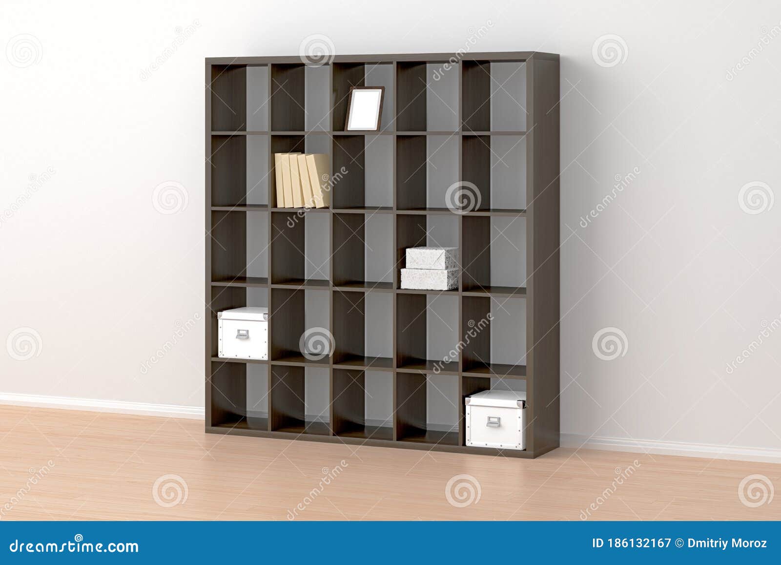 Book rack isolated stock illustration. Illustration of business - 186132167