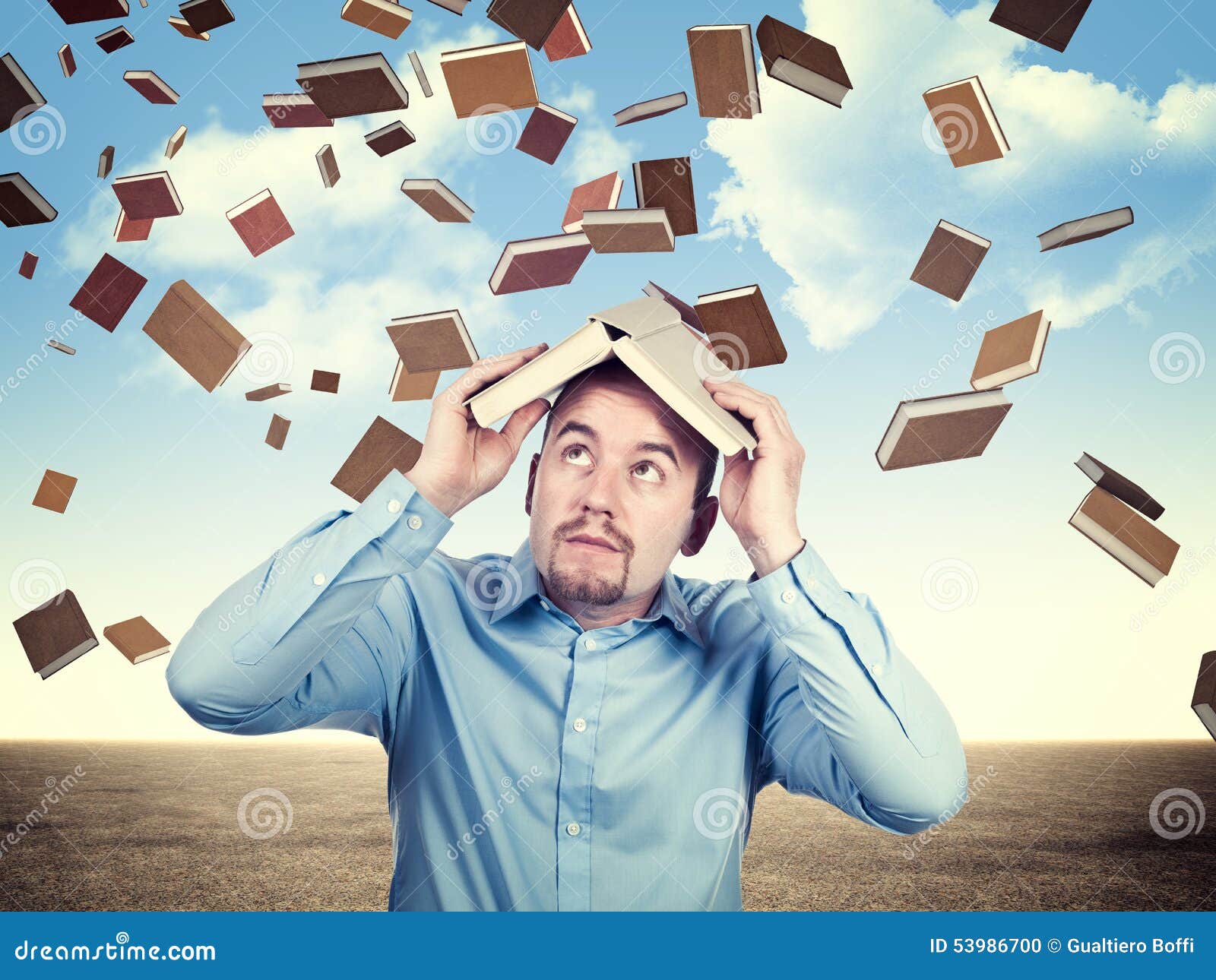 Book rain stock photo. Image of shield, problem, education - 53986700