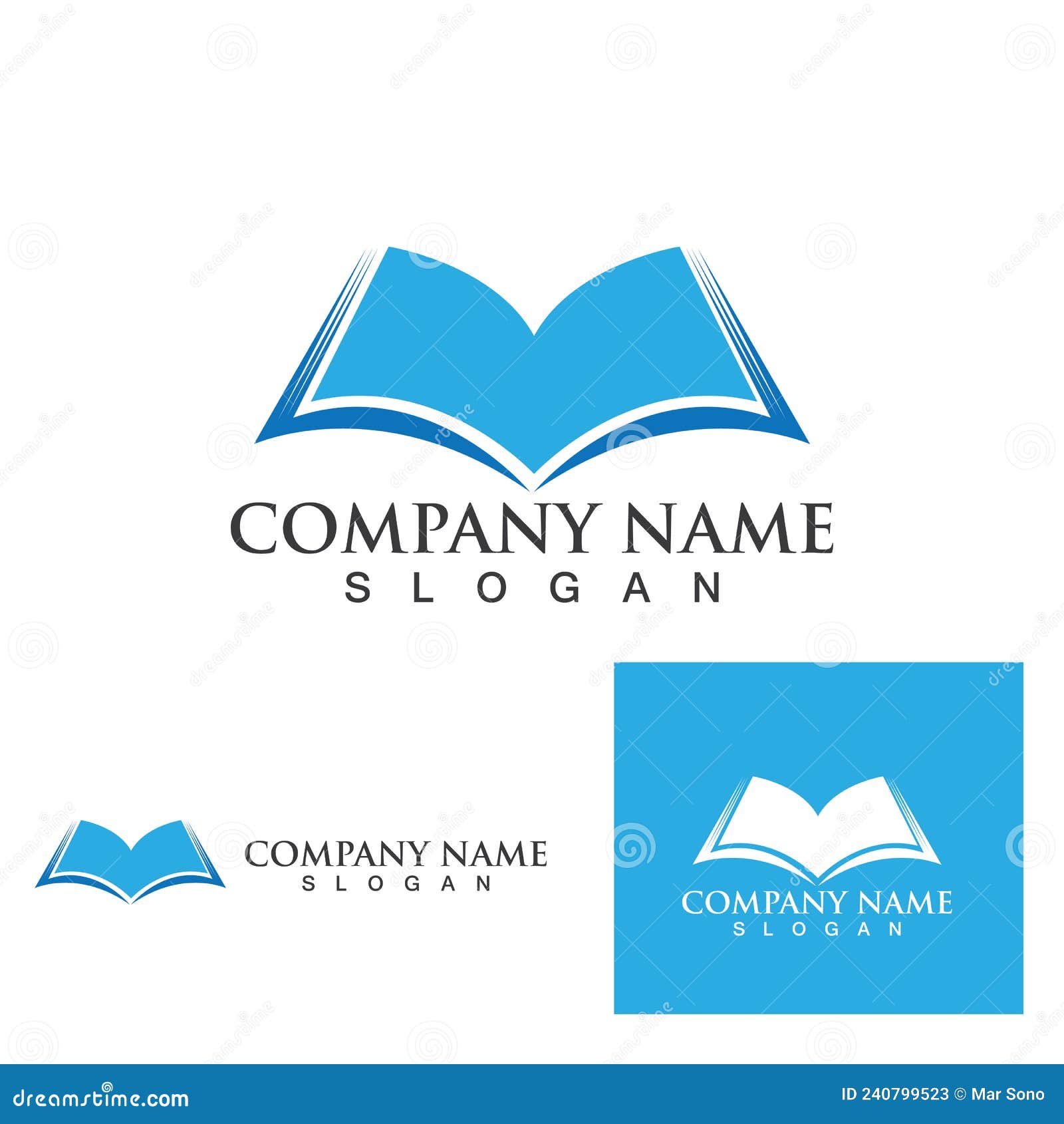 Book Read Logo and Symbol Vector Image Stock Vector - Illustration of ...