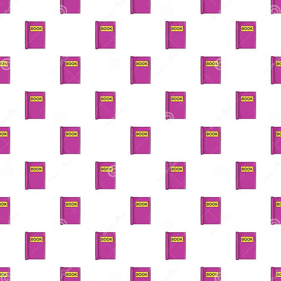 Book for Read Pattern, Cartoon Style Stock Vector - Illustration of ...