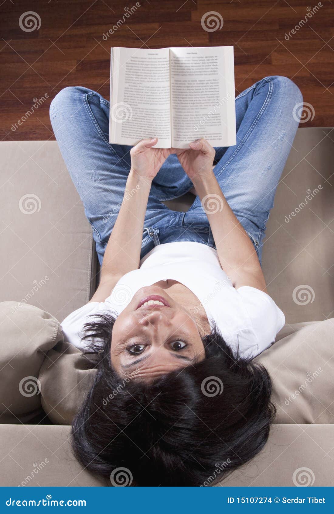 Book reader stock photo. Image of hobby, woman, slender - 15107274