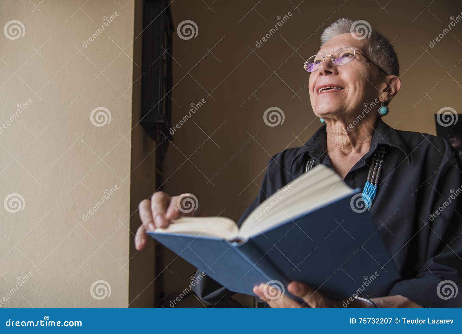 Book reader stock image. Image of imagination, home, hobby - 75732207