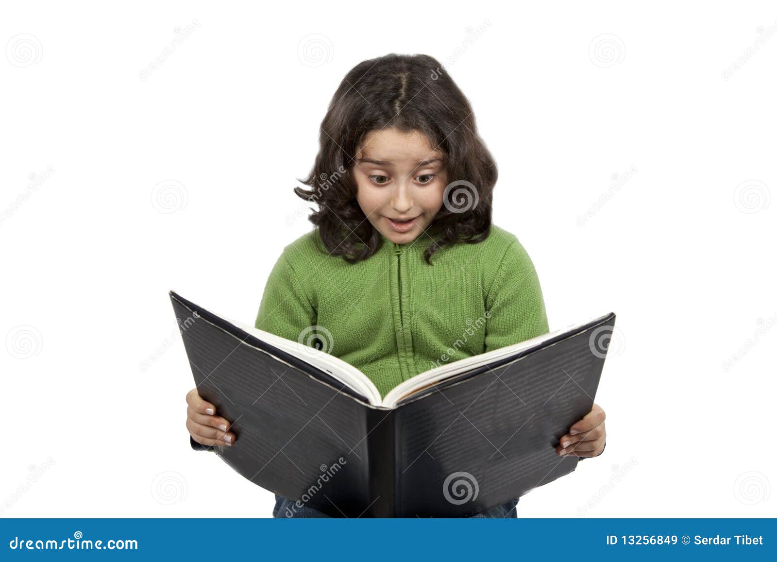 Book reading girl stock image. Image of daughter, background - 13256849