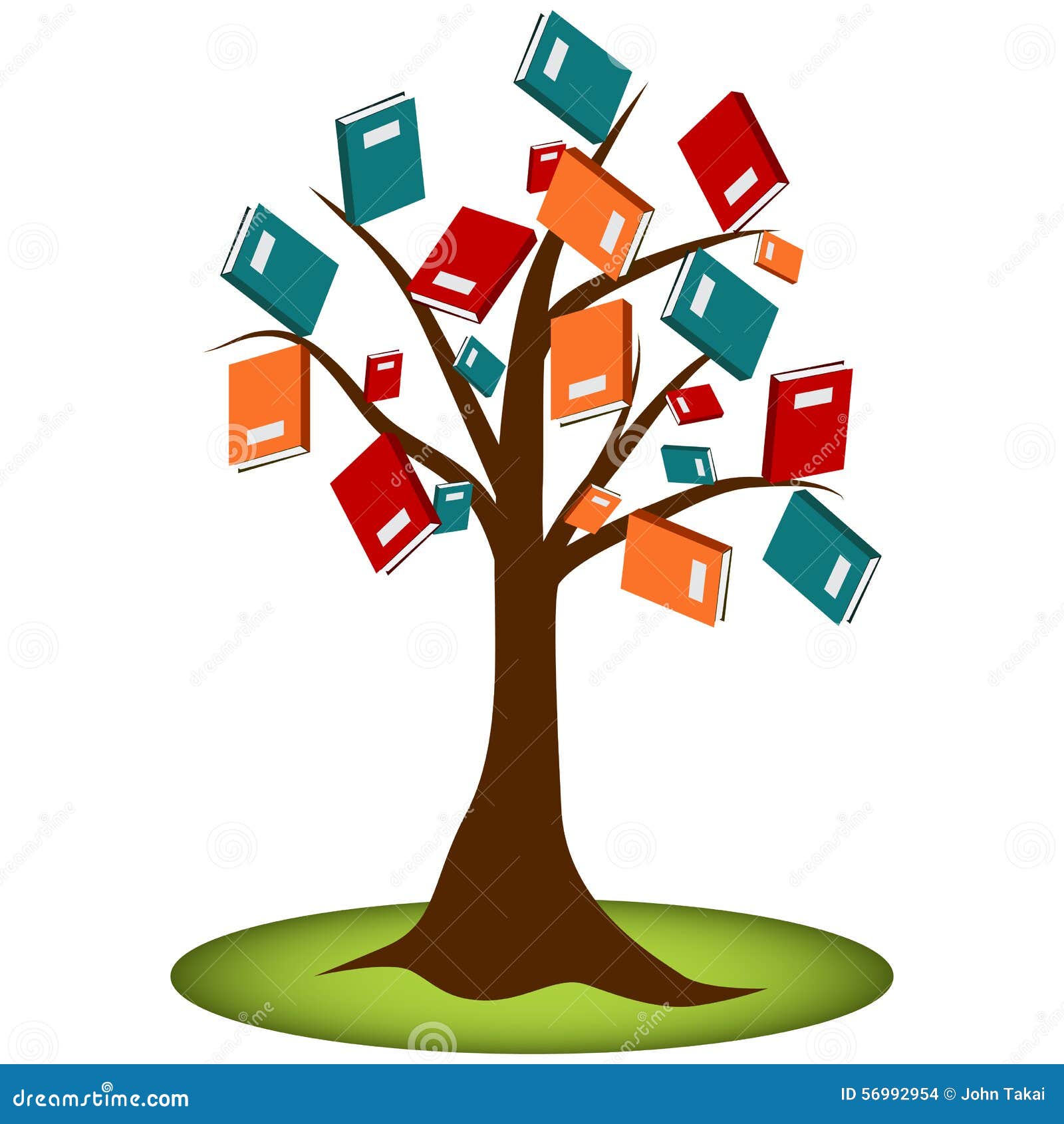 Book Reading Knowledge Tree Stock Vector - Illustration of books ... Book Reading Knowledge Tree Stock Vector - Illustration of books ...