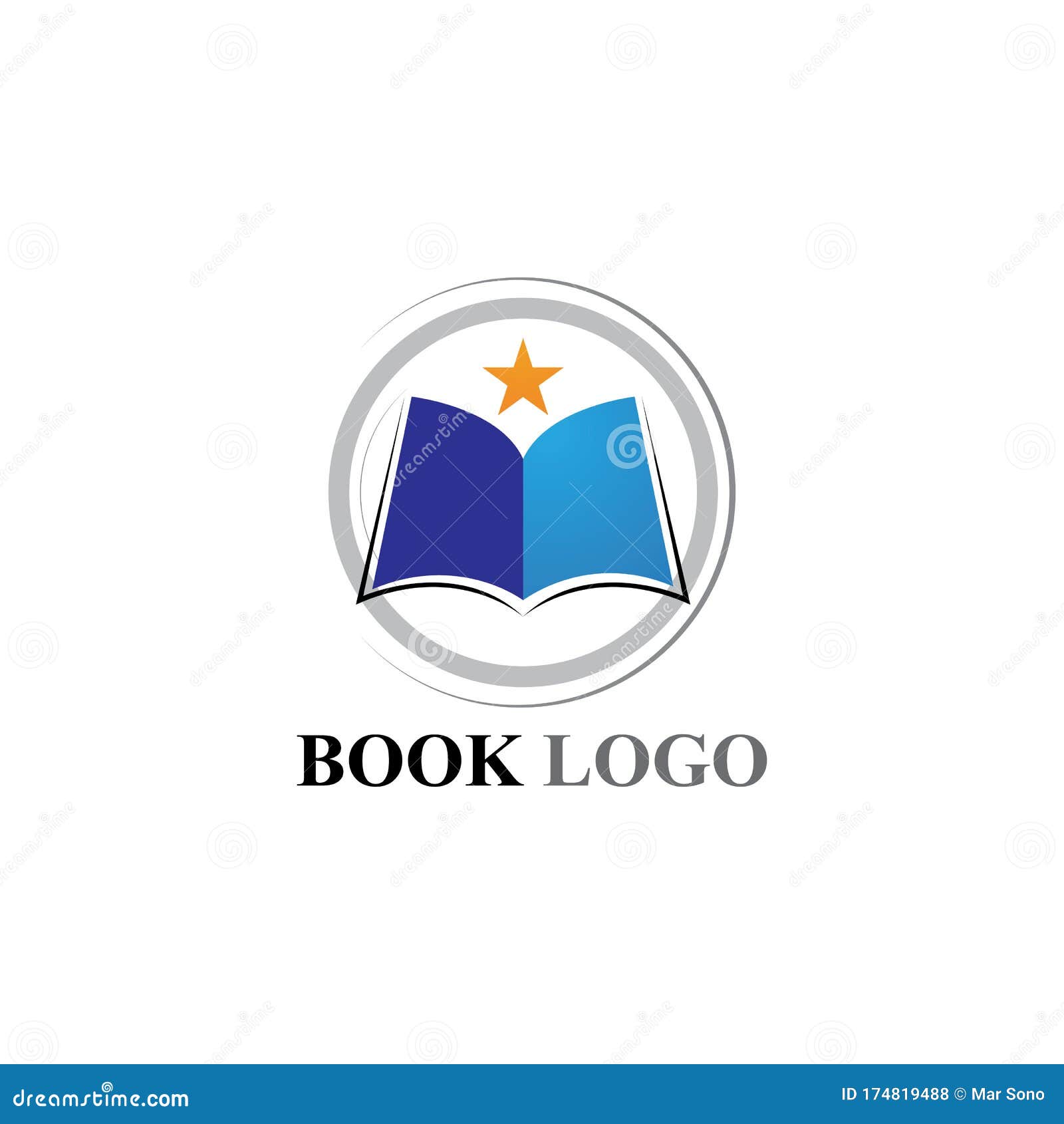 Book Reading Logo and Symbol Vectors Stock Vector - Illustration of ...