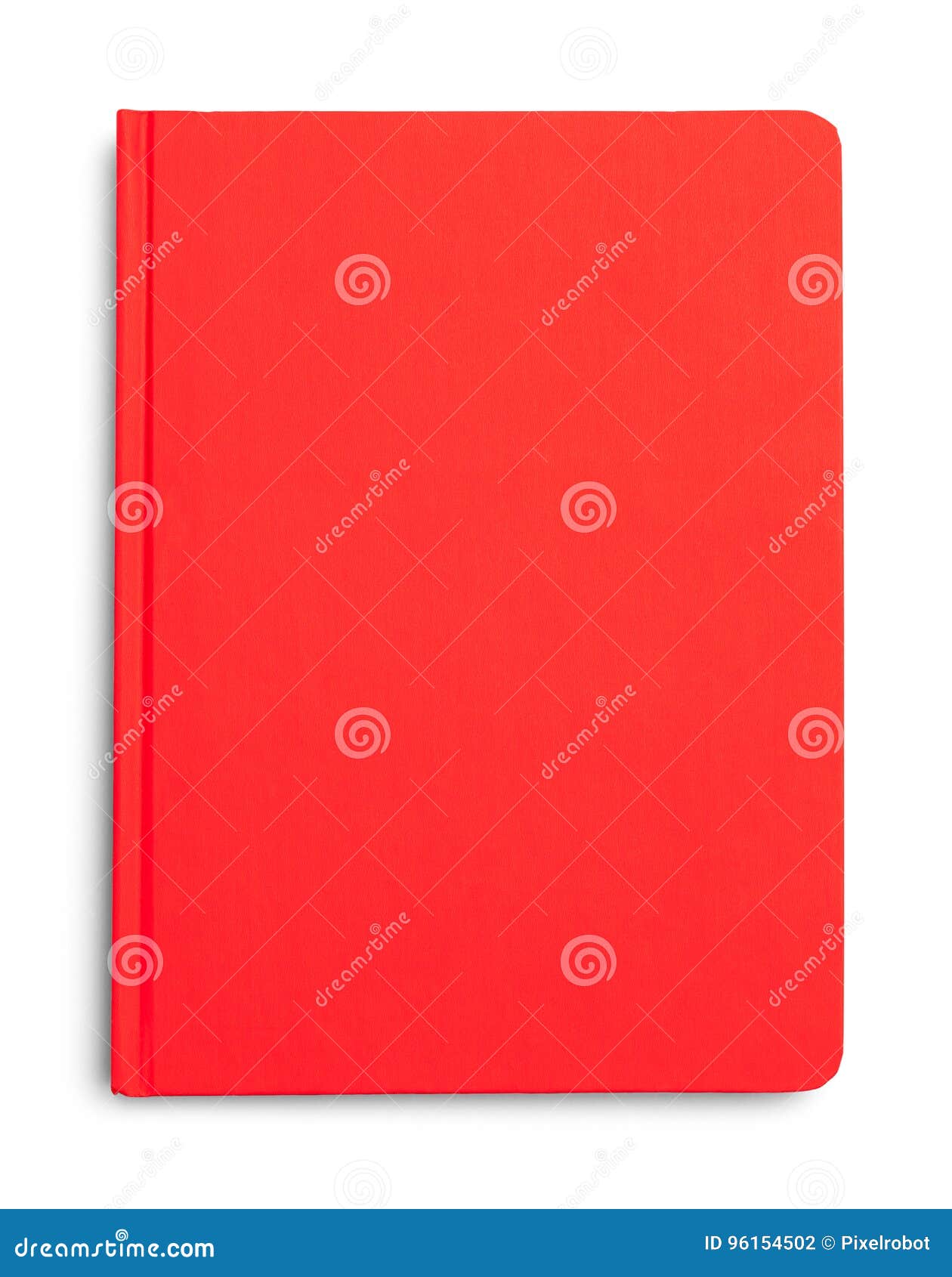 Book Red Closed Top View stock photo. Image of learning - 96154502