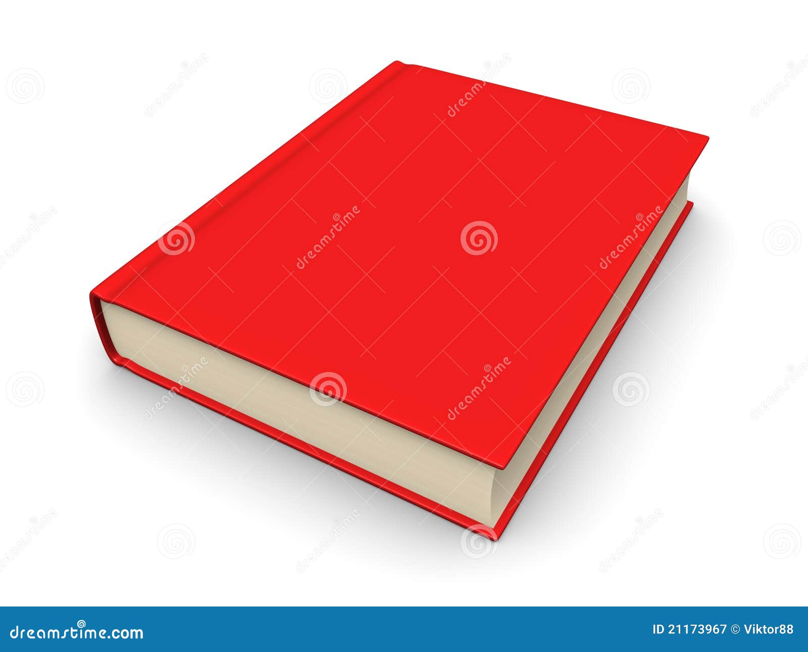 Book with a red cover stock illustration. Illustration of pages - 21173967