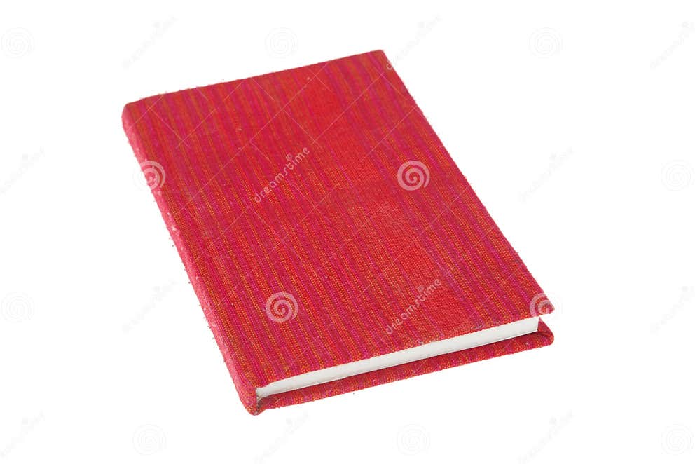 Book red cover fabric stock photo. Image of journal, bestseller - 22368482