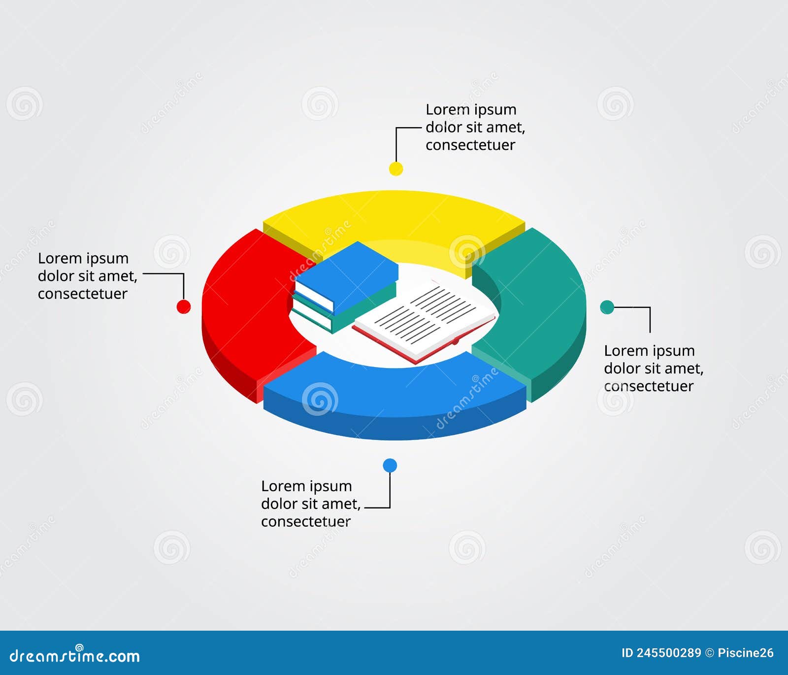 Book for Research or Knowledge Booster Template for Infographic for ...