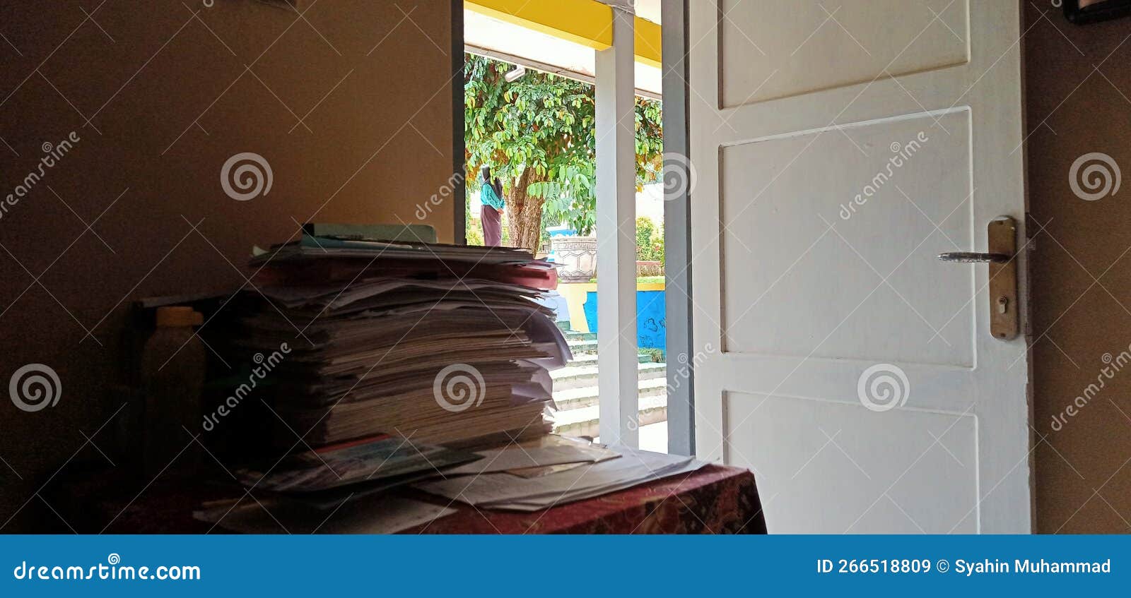 Book Room Study and School of Management and Nature Green Day Stock ...