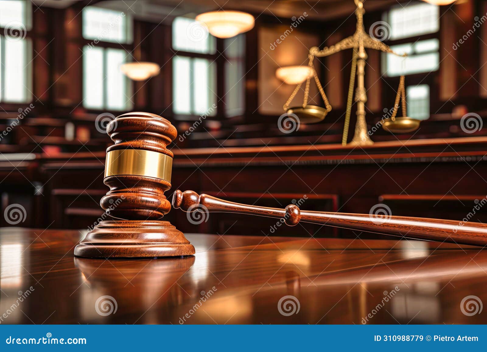 Book and Scale on Table in Library Stock Image - Image of literary ...