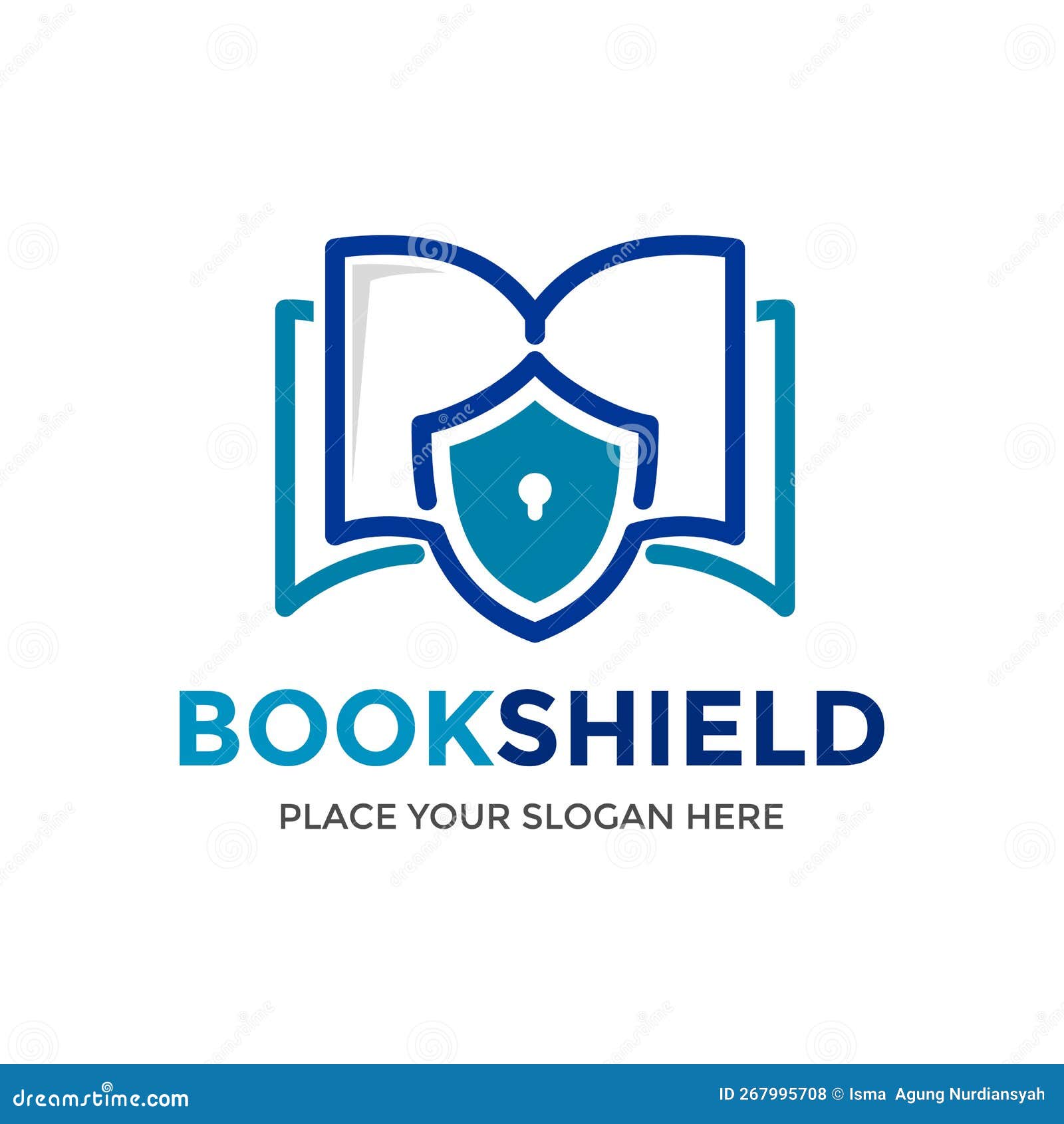 Book Shield Vector Logo Template. this Design Use Shield, Book and ...