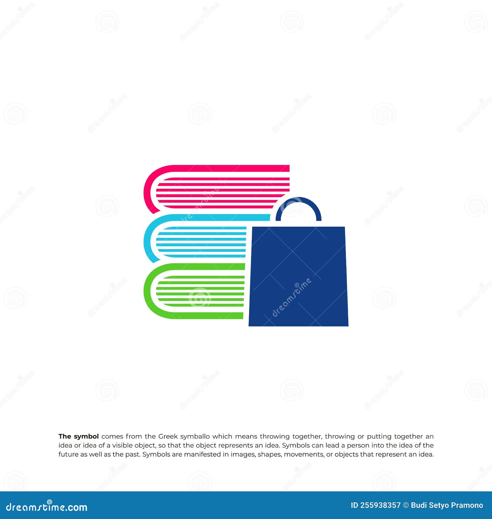 Book Shop Logo Vector. Shop Book Logo Design Concept Template Stock ...