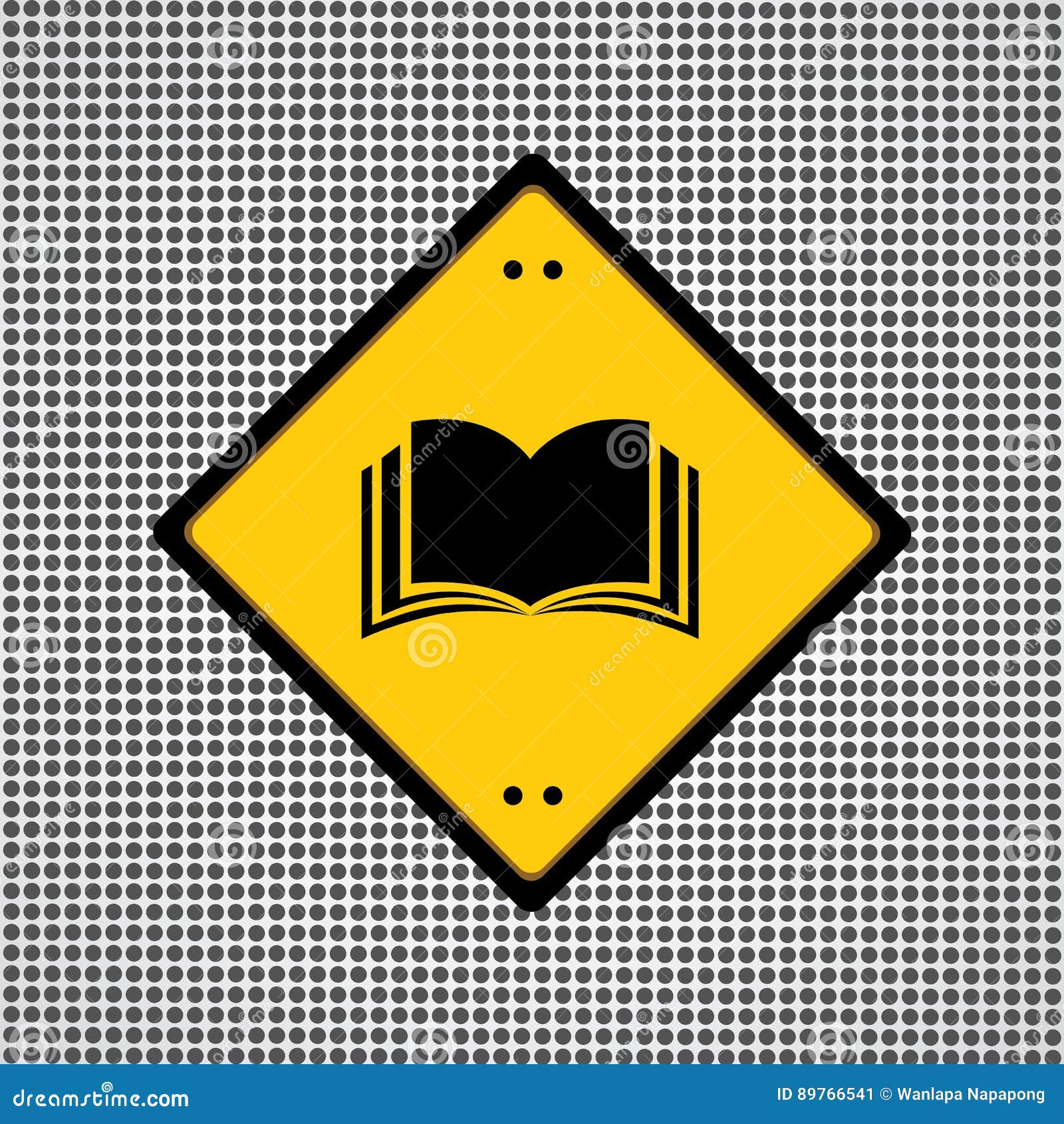 Book sign stock vector. Illustration of cover, light - 89766541