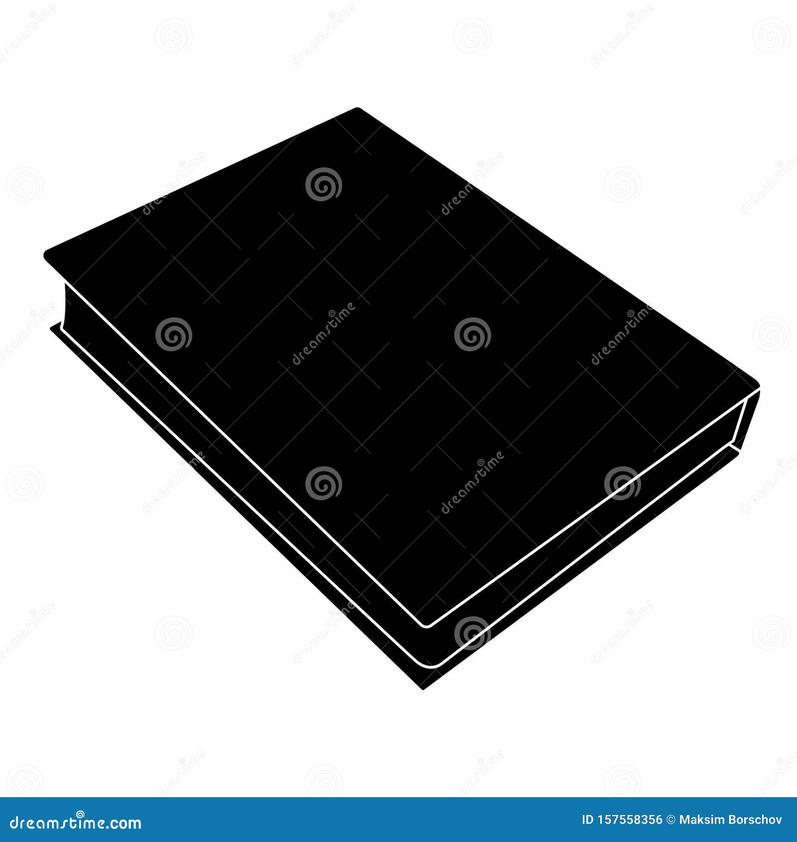 Book Simple Image. Isolated Vector Illustration Stock Vector ...