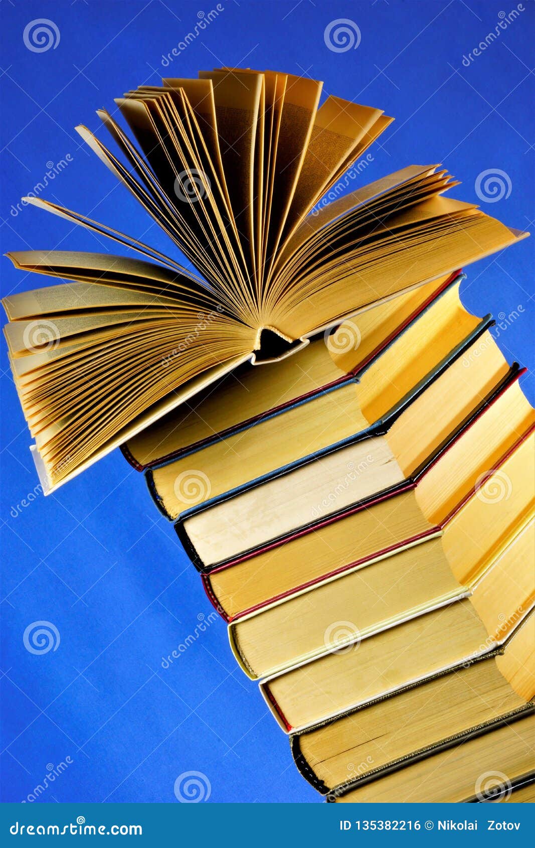 The Book is a Source of Knowledge, a Type of Printed Matter, Consists ...